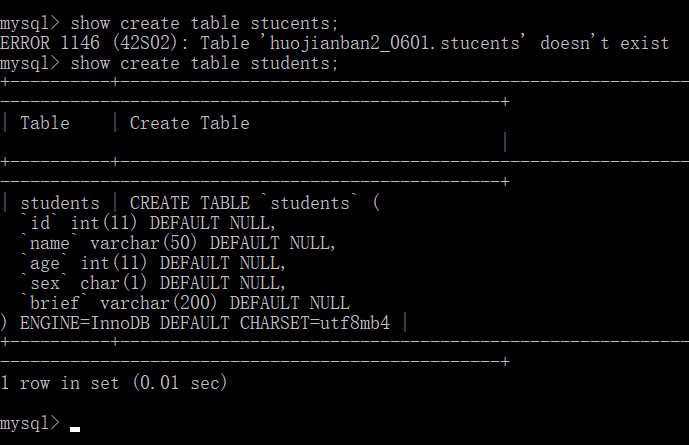 Mysql数据库基础（超详细 图解、截图）mysql数据库建表的截图coderzhuzeyu的博客 Csdn博客