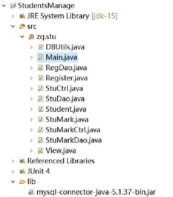 Java+MySQL实现简单学生信息管理系统(控制台交互)_java+数据库学生信息管理系统控制台-CSDN博客