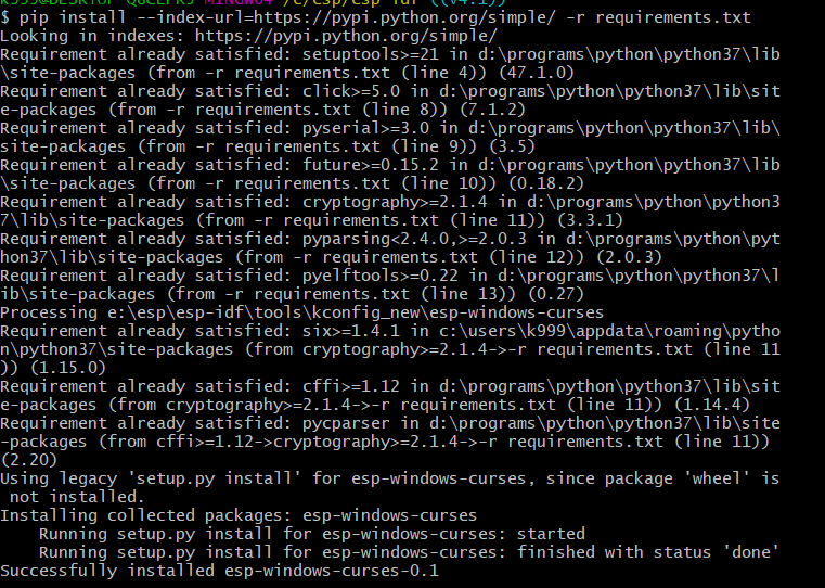 eclipse esp32开发环境搭建_esp32 configuring incomplete, errors occurred!-CSDN博客