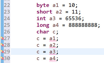 char和数值的类型转换_小伟呀的博客-CSDN博客_char转换