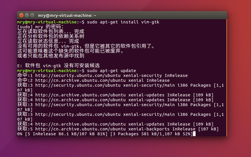 安装vim时遇到的问题_vim下载暂时不能解析域名-CSDN博客