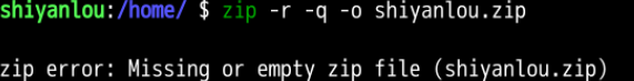 zip error: Missing or empty zip file解决方案-CSDN博客