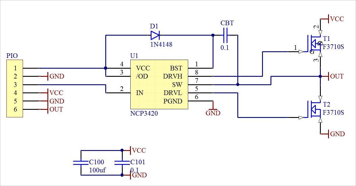 使用通用SOP8转接板调试半桥驱动芯片_sop8 半桥pwm芯片-CSDN博客