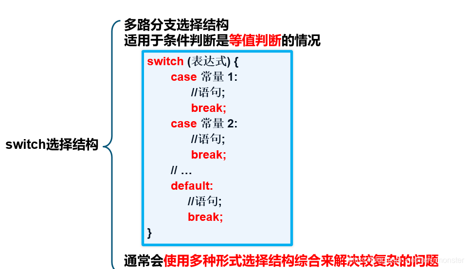 Java 选择结构(if结构语句和switch结构语句) Java选择结构语句 有妖怪的博客 Csdn博客