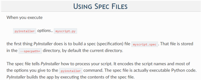 Pyinstaller 使用Spec文件来把非代码文件一起打包_spec datas-CSDN博客