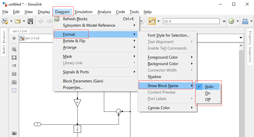Simulink 环境基础知识（三十二）--格式化模型_simulink的format-CSDN博客