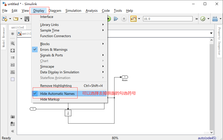 Simulink 环境基础知识（三十二）--格式化模型_simulink的format-CSDN博客
