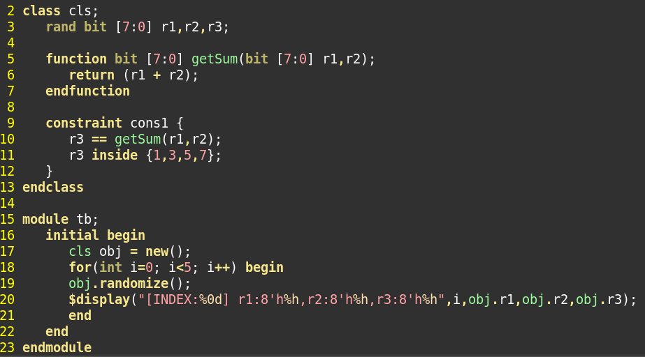 仿真器VCS solver 对包含 function 约束的求解_constraints inconsistency failure-CSDN博客