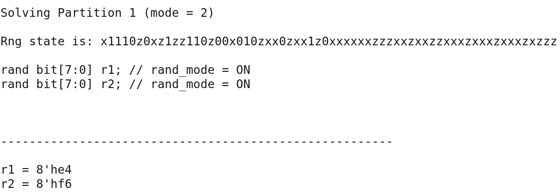 仿真器VCS solver 对包含 function 约束的求解_constraints inconsistency failure-CSDN博客