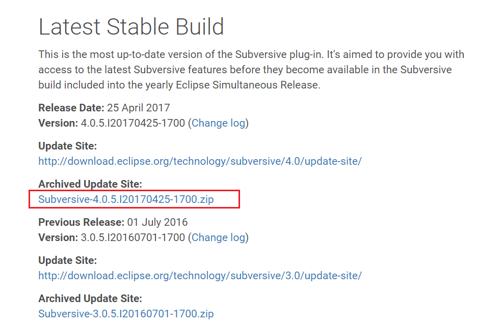 【svn】eclipse Svn插件下载安装 Csdn博客