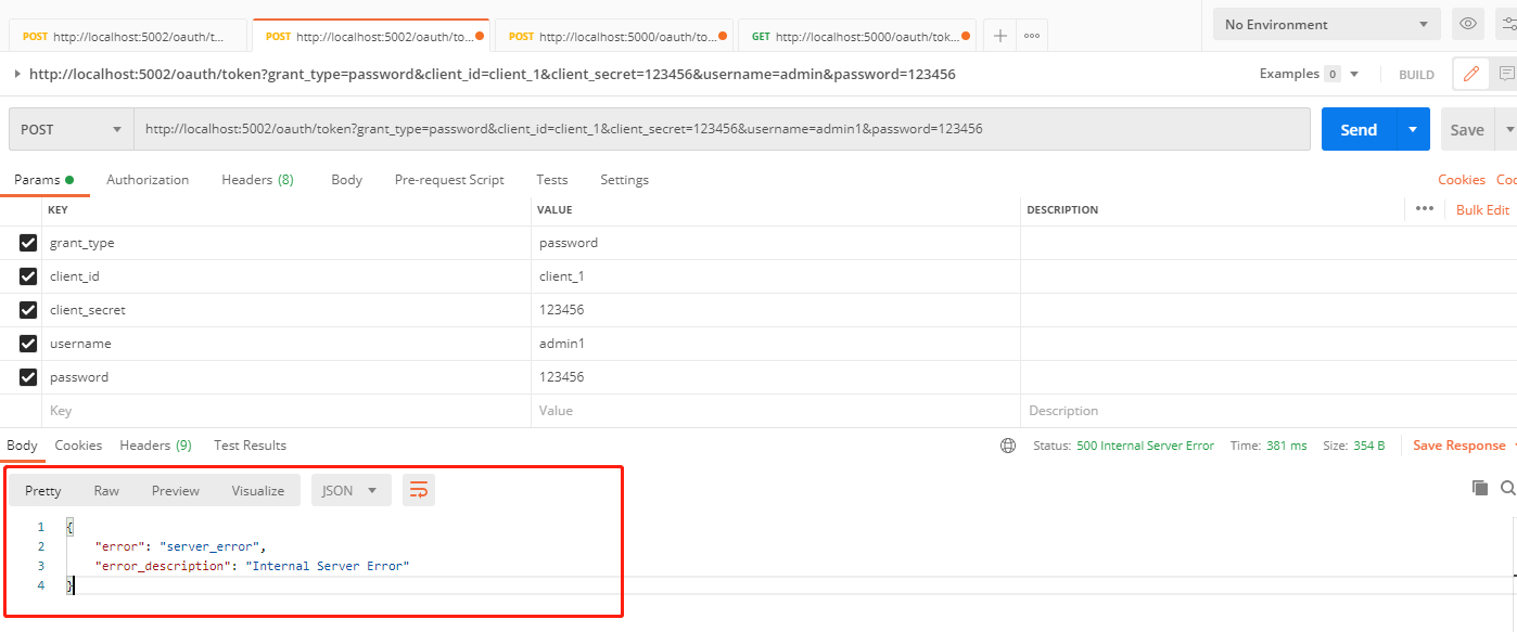 Spring Cloud OAuth2中访问/oauth/token报server_error问题的解决_oauth2 internal server error-CSDN博客