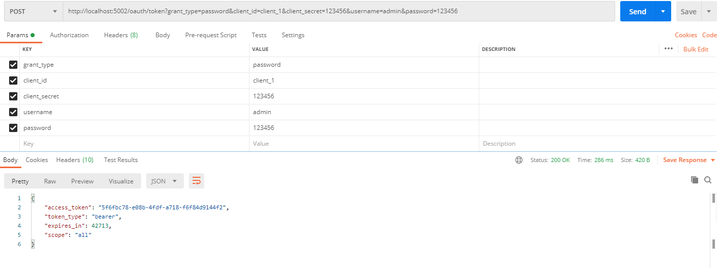 Spring Cloud OAuth2中访问/oauth/token报401 Unauthorized问题的解决_oauth2 "status": 401, "error ...