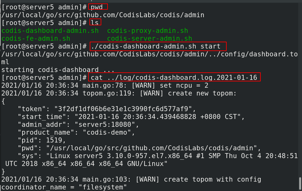 CODIS集群的简单搭建_codis集群启动流程-CSDN博客