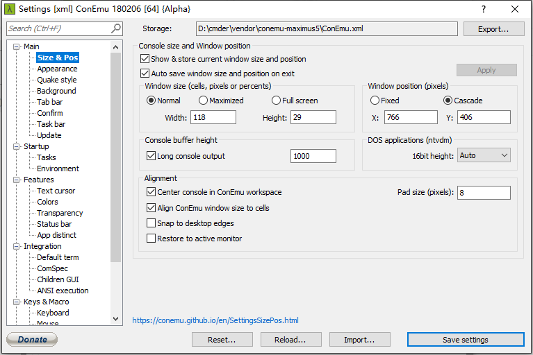 cmder 下载与简单设置_cmder 百度云-CSDN博客