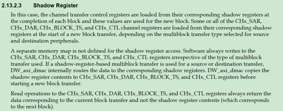 DMA 基于shadow register方式的mutilblock transfer_dma shadow模式-CSDN博客