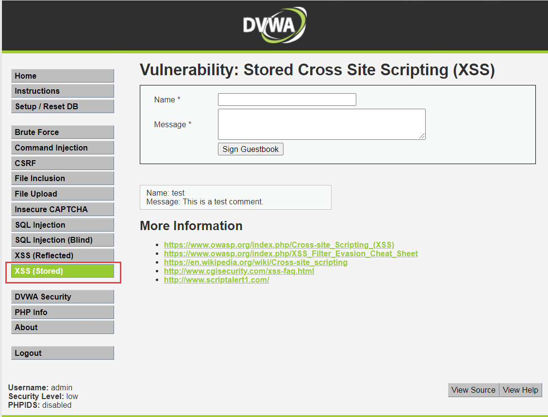 安全测试-DVWA 靶场搭建及XSS漏洞原理、挖掘、防御_dvwa的xss注入原理-CSDN博客