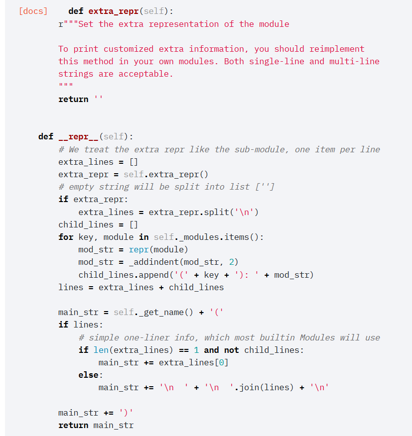torch.nn.Module.extra_repr()-CSDN博客