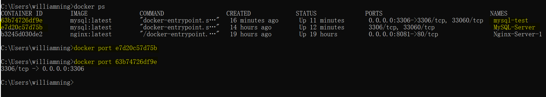 MySQL 8.0 - Docker安装 - Win10 - 学习/实践_docker mysql database is uninitialized-CSDN博客