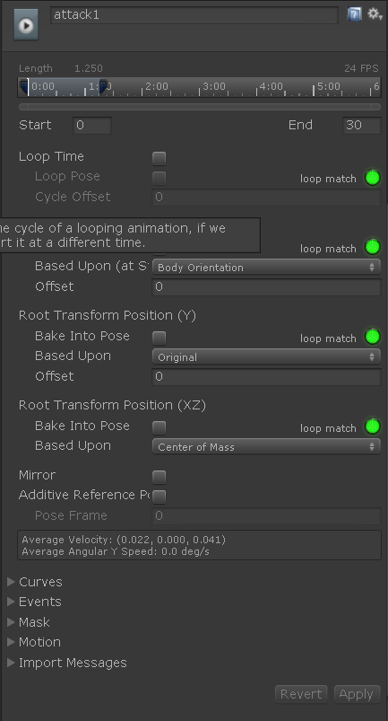 Unity学习日志_动画系统简介_unity cycle offset-CSDN博客