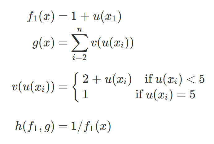 多目标优化的ZDT基准问题详细介绍（最全概括）_zdt1-CSDN博客