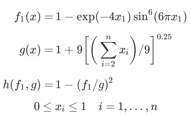 多目标优化的ZDT基准问题详细介绍（最全概括）_zdt1-CSDN博客