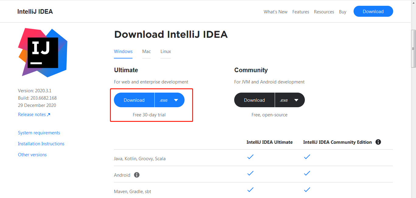 IntelliJ IDEA 2020.3.1——Ultimate_intellij idea 2020.3.1 x64-CSDN博客
