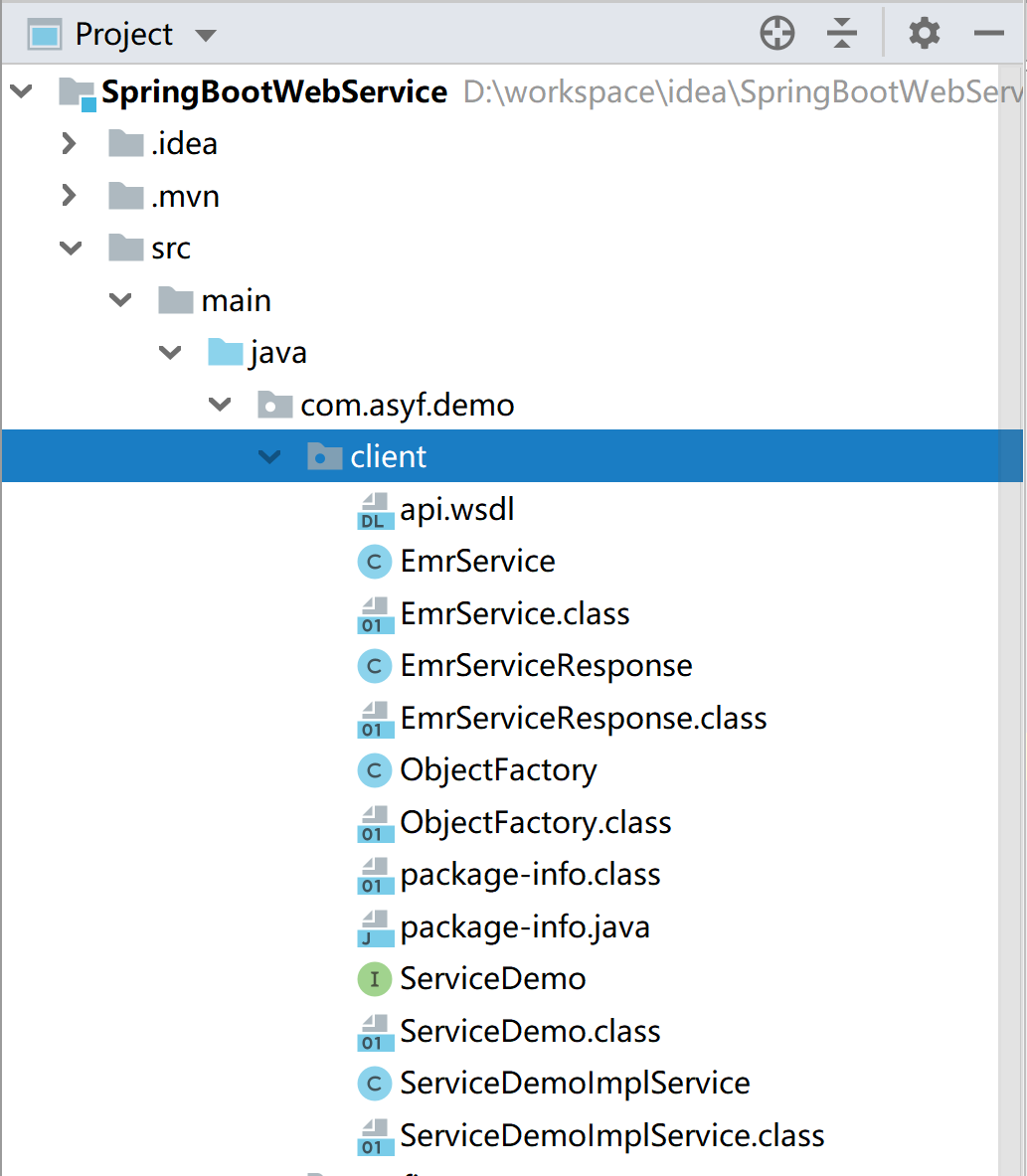 SpringBoot整合WebServices（Apache CXF JAX-WS）（一）入门示例_cxf jaxwsproxyfactorybean 一定要生成桩么-CSDN博客