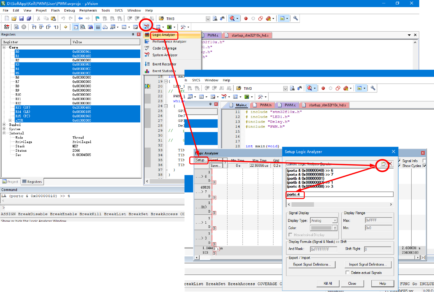 STM32嵌入式基础开发附A-使用Logic analyzer 查看PWM输出_stm32 logic analyzer-CSDN博客