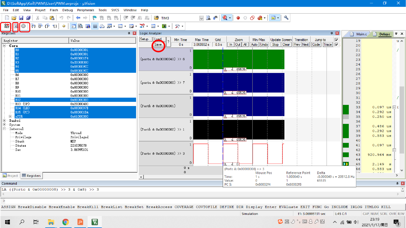 STM32嵌入式基础开发附A-使用Logic analyzer 查看PWM输出_stm32 logic analyzer-CSDN博客