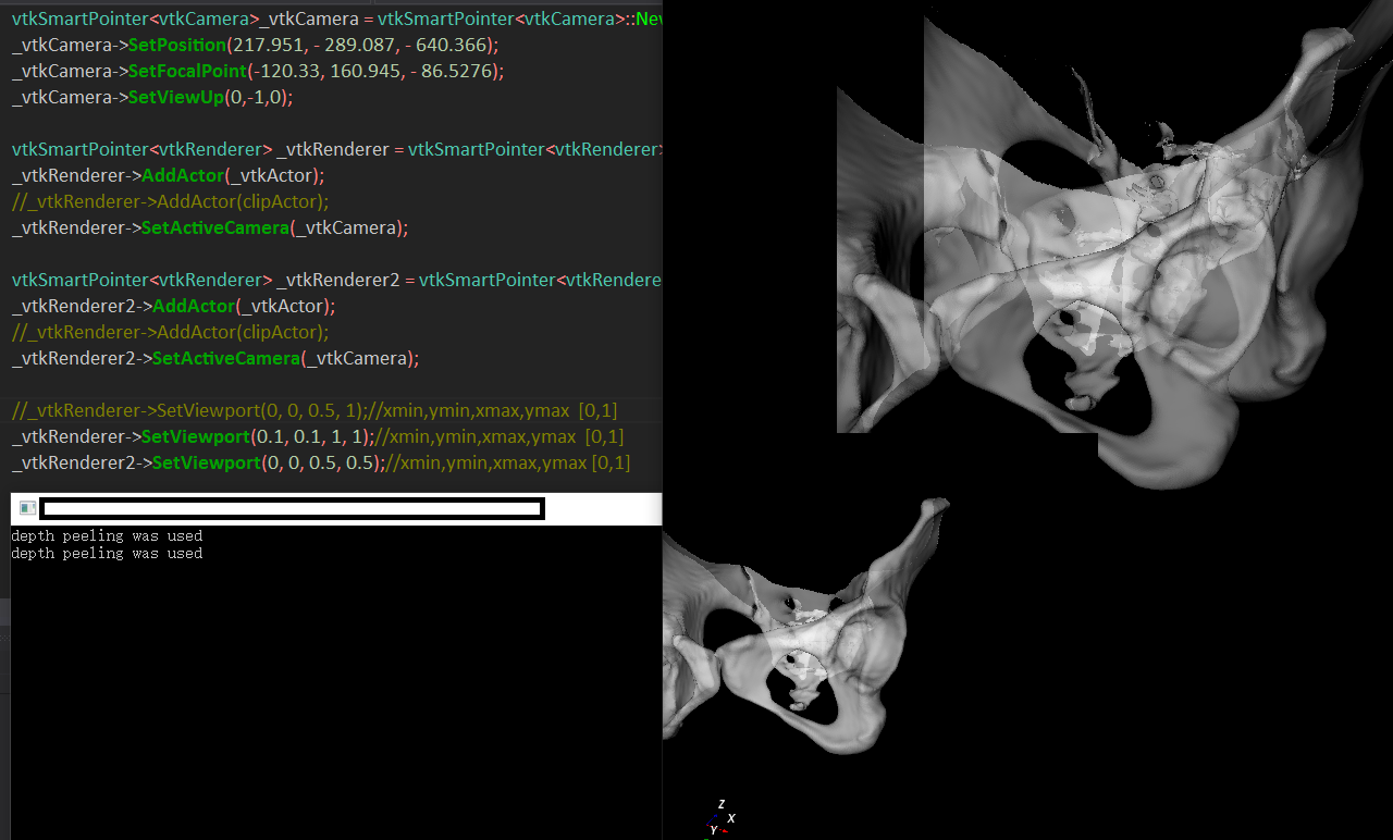 VTK使用深度剥离depth peeling保证透明视图渲染正常_CindyPxd的博客-CSDN博客