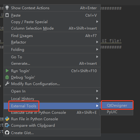 PySide2 QT designer + Anaconda + PyCharm设置快捷打开方式 + Windows10_uic的路径-CSDN博客
