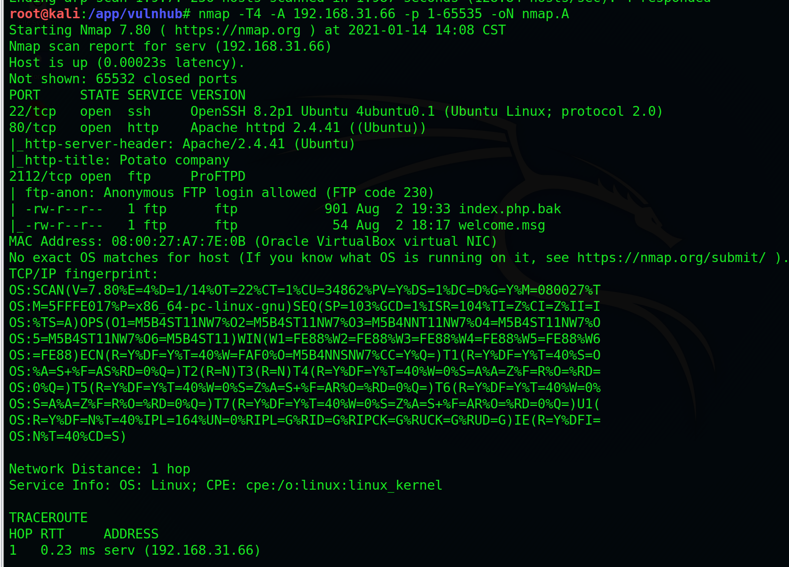 Vulnhub靶机实战-POTATO-WP_vulnhub potato-CSDN博客