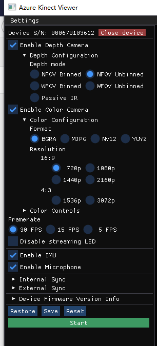 Azure Kinect DK入门学习（一）设置Azure Kinect DK_kinect dk 设置曝光间隔-CSDN博客