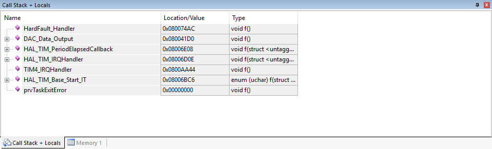 freertos创建任务后进入prvStartFirstTask发生HardFault_Handler中断 - 程序员大本营