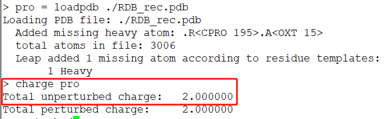 Ambertools计算蛋白质电荷_如何查看一个蛋白文件的电荷-CSDN博客