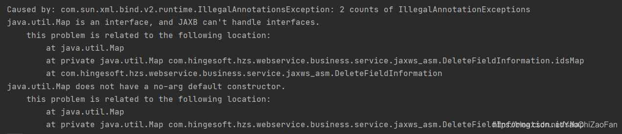 Comsunntimeillegalannotationsexception 2 Counts Of Illegalannotationexceptions
