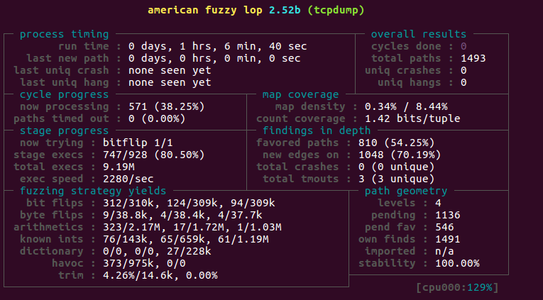AFL fuzzing tcpdump-tcpdump-4.9.0_afl tcpdump-CSDN博客