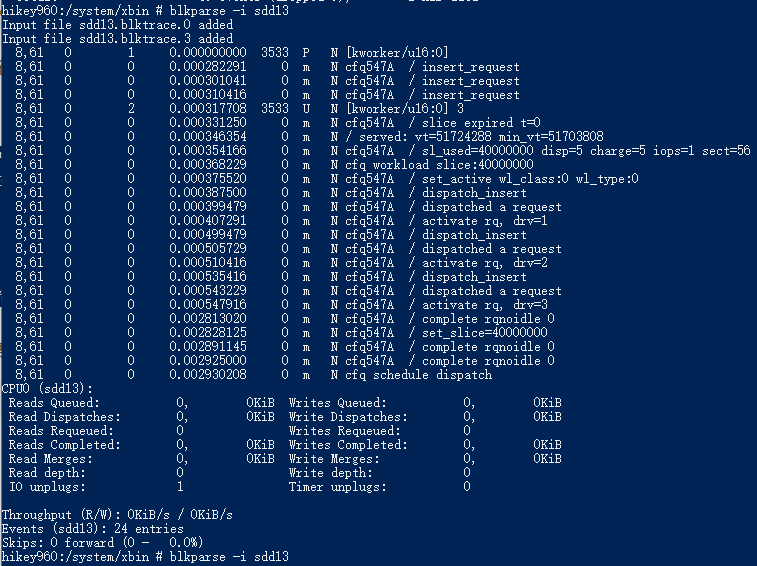 基于Android系统的hikey 960 开发板中使用blktrace（linux自带）分析I/O信息_blktrace编译-CSDN博客