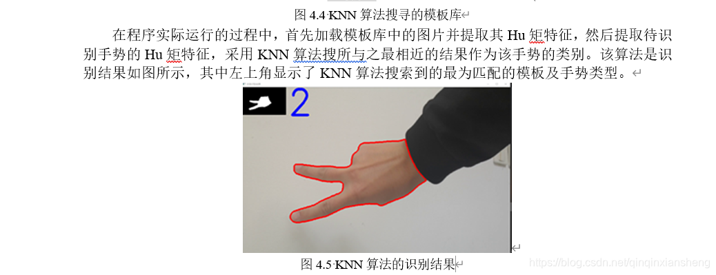 Opencv手势识别(2knn算法识别)手势识别算法 Csdn博客