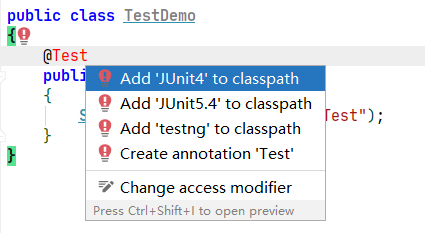 idea使用@Test_idea test-CSDN博客