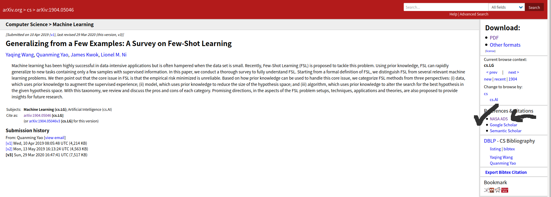 arxiv.org中的文章 如何编辑引用在参考文献中_参考文献中有arxiv-CSDN博客
