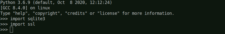 Python3缺少sqlite3或openssl的问题_ubuntu 编译安装 python3.11.2 没有正确编译 sqlite3 的问题 ...