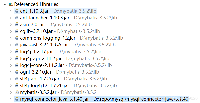 Mybatis的一个完整例子import Utilsqlsessionfactoryutil Csdn博客