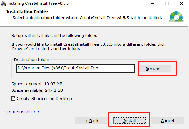 安装包制作软件 -- CreateInstall free安装及使用-CSDN博客