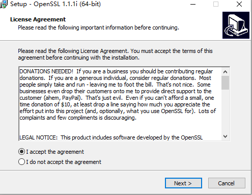 C/C++编程：openssl使用（win10+vs2019）_c++在windows下openssl库-CSDN博客