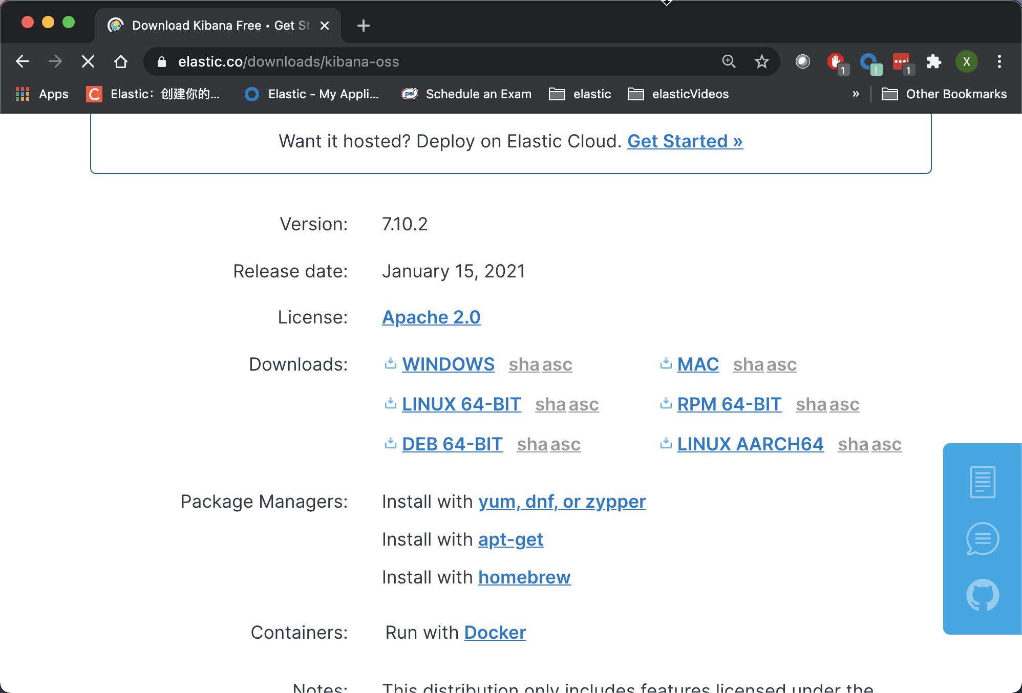Elastic：Elastic Stack OSS 版本的安装和 Basic 及以上版本的比较_kibana-oss-7.10.2 和 kibana的区别-CSDN博客