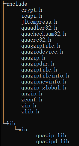 Qt基于QuaZIP实现文件压缩/解压（Win下）_qt实现文件压缩-CSDN博客