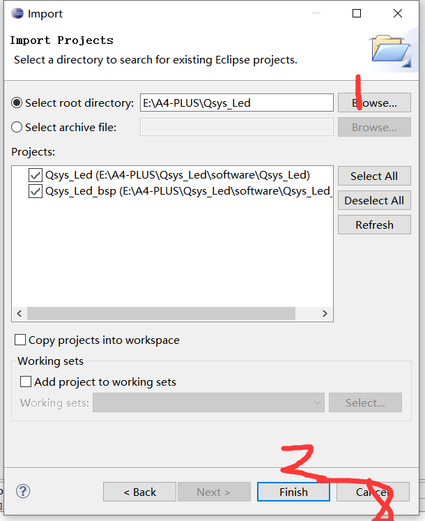 eclipse如何加载已有的NIOS II工程. 以及老工程移植后问题_nios ii如何打开工程文件-CSDN博客