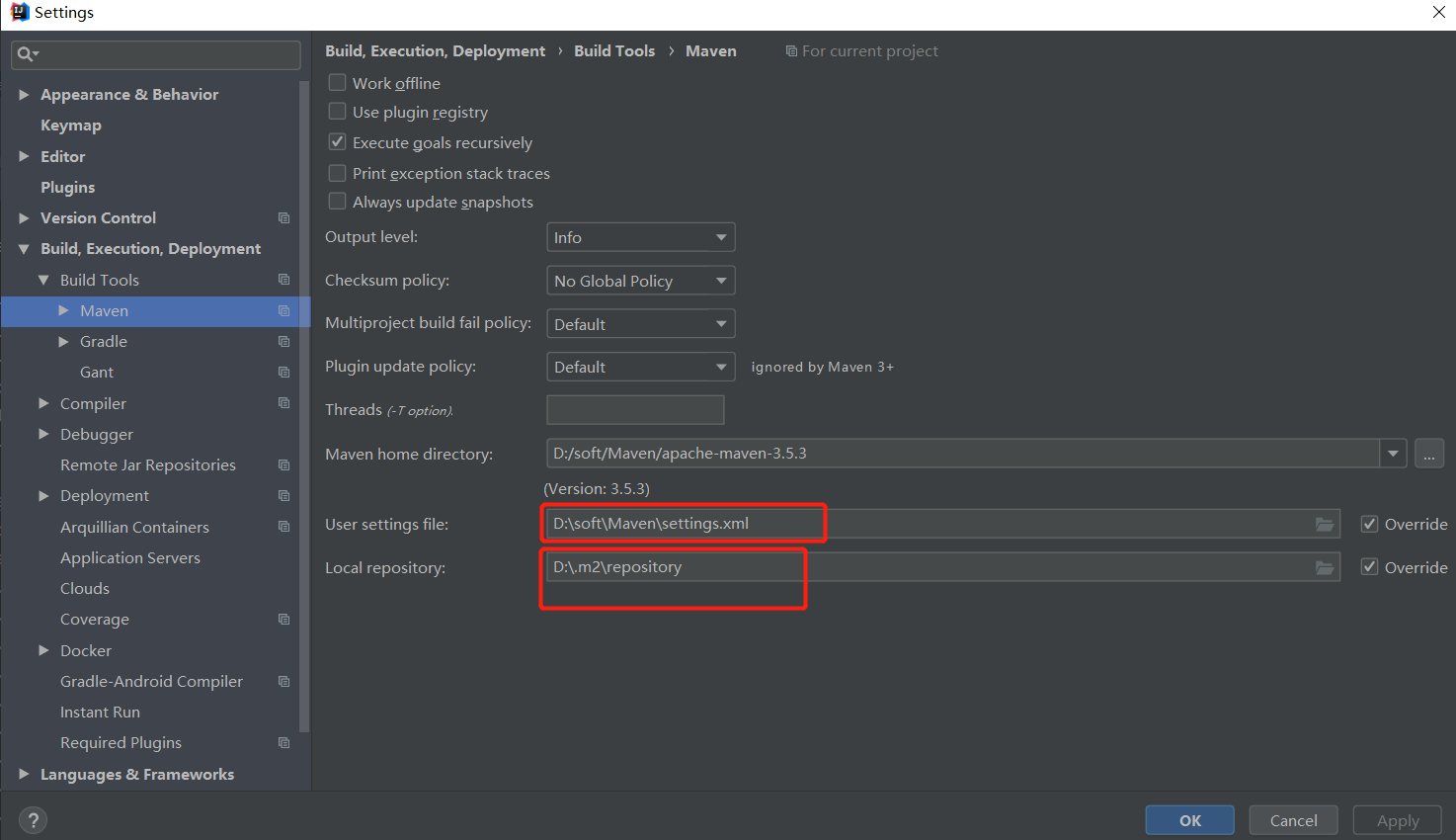 Maven deploy 上传jar包至私服报错： No plugin found for prefix ‘deploy‘ in the current project and in the ...