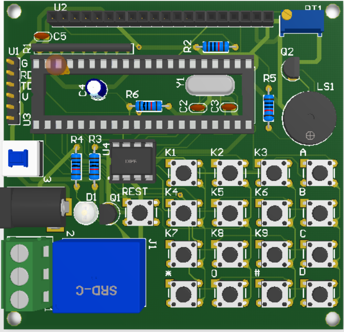 基于AS608与STC89C52的指纹密码锁_指纹识别模块as608原理图解说明-CSDN博客